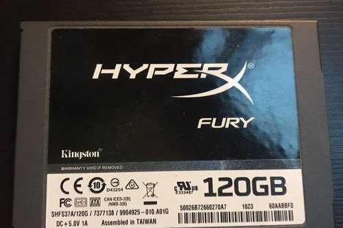 Kingston hyperx fury 120gb