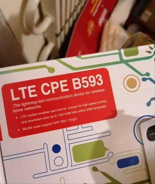 Роутер WiFi Huawei LTE CPE B593