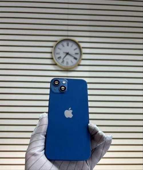 Оригинальный корпус iPhone 13 Blue T32