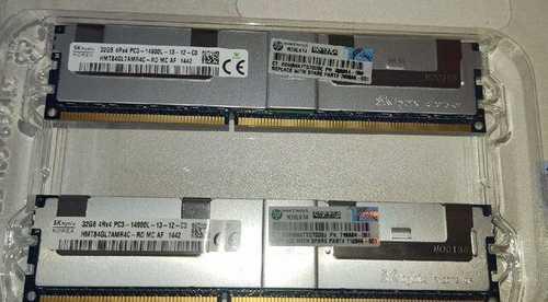 32Gb Серверная память DDR3 14900L 1866MHz HP REG