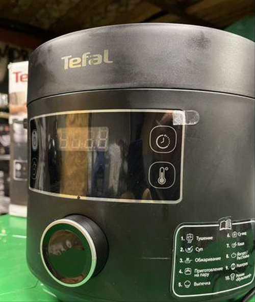 Мультиварка-скороварка tefal витринная