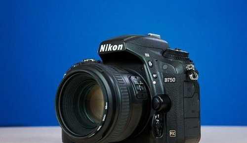 Зеркальный фотоаппарат Nikon d750 + вспышка SB910
