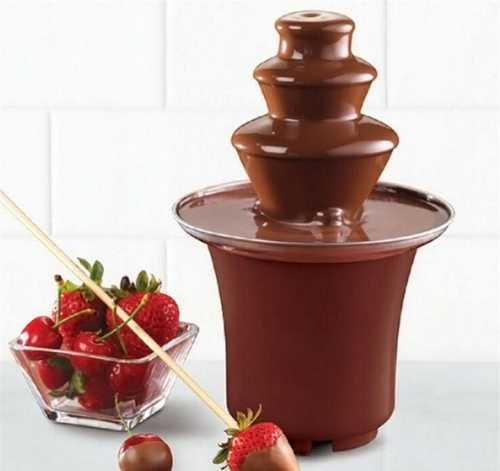 Шоколадный фонтан Chocolate Fondue Fountain