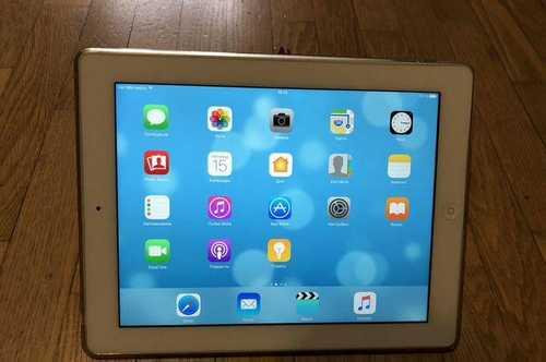 Планшет apple iPad 4 16Gb Wi-Fi + Cellular MD525RS