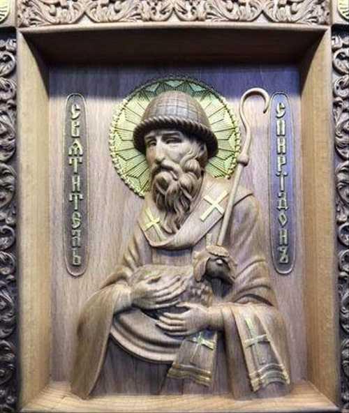 Икона Святитель Спиридон Тримифунтский