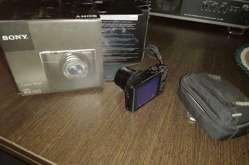 Фотоаппарат sony DSC RX100 cubershot