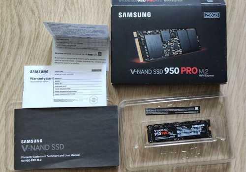 SAMSUNG 950 pro M.2 NVMe