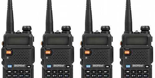 Комплект раций Baofeng UV-5R/4