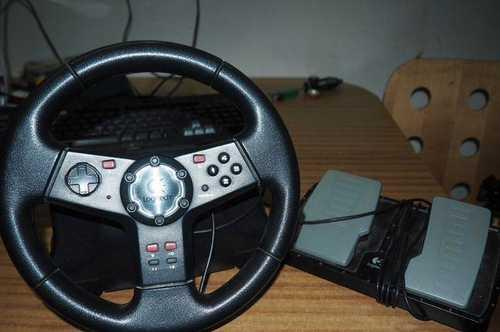 Руль logitech formula vibration feedback wheel