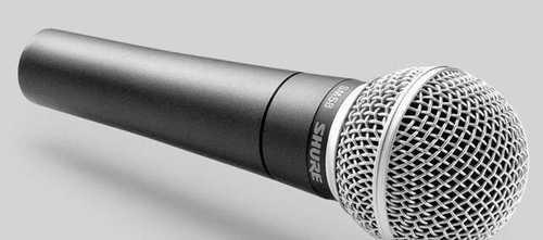 Легендарный шнуровой микрофон shure sm-58