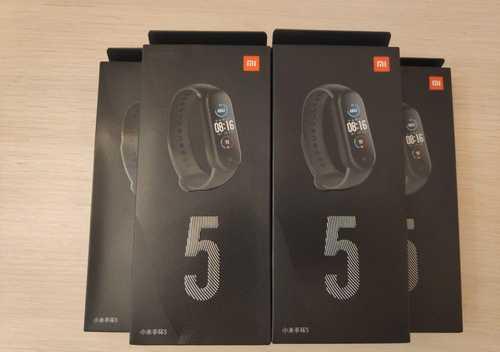 Новые Оригинал Xiaomi Mi Band 5 глобал русский