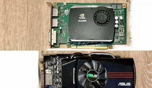 Видеокарты GeForce GTX650 и Quadro