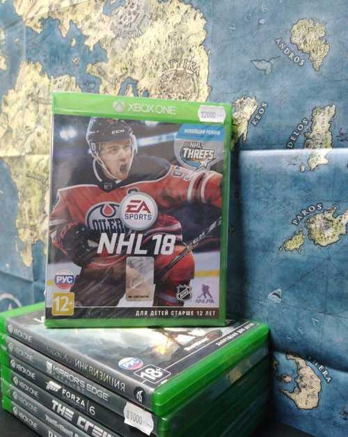 NHL18 Xbox One (Новый диск)