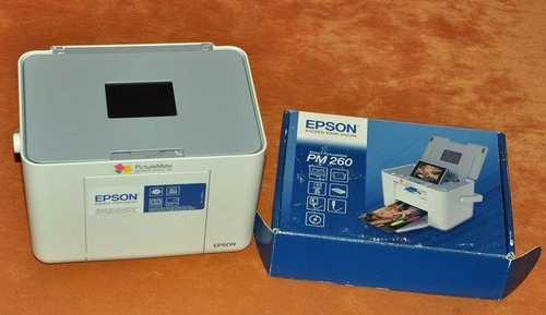Компактный фотопринтер epson PM260