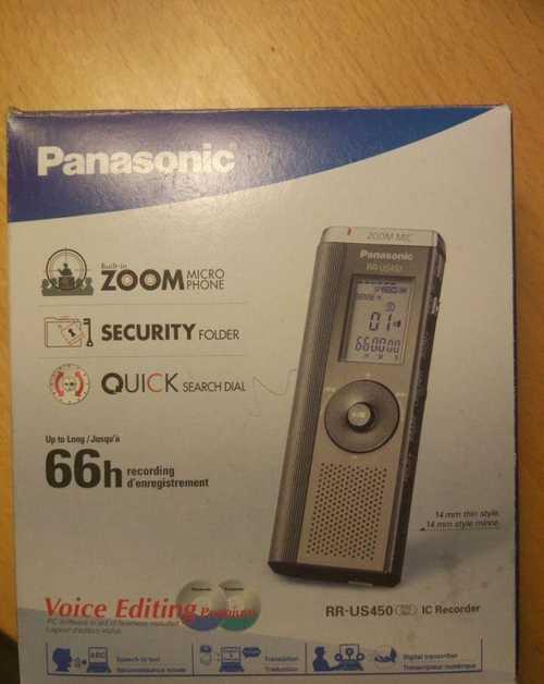 Цифровой диктофон Panasonic RR-US450