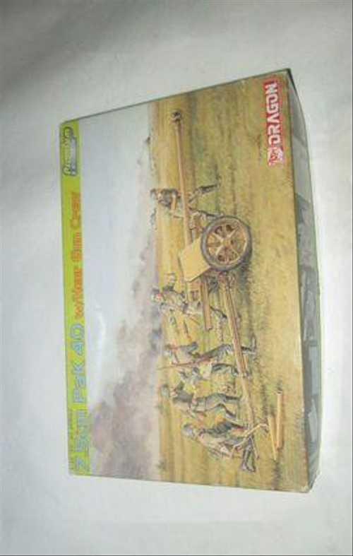 Dragon 6433 Пушка с расчетом 7.5cm PaK 40 w/heer