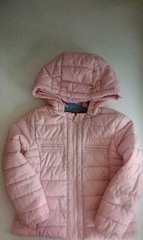 Куртка деми 104р. Zara указан 110, но маломерит