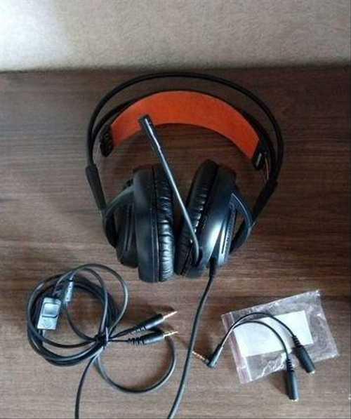 Гарнитура SteelSeries Siberia V2 (оранжевые)