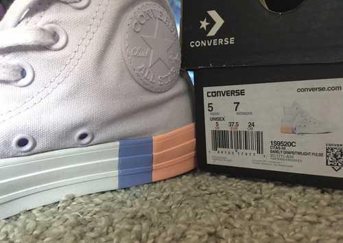 Кеды конверс высокие converse all srars 37,5 разме
