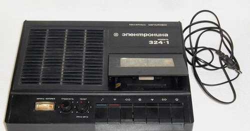 Кассетный магнитофон электроника 324-1 (1986 г)
