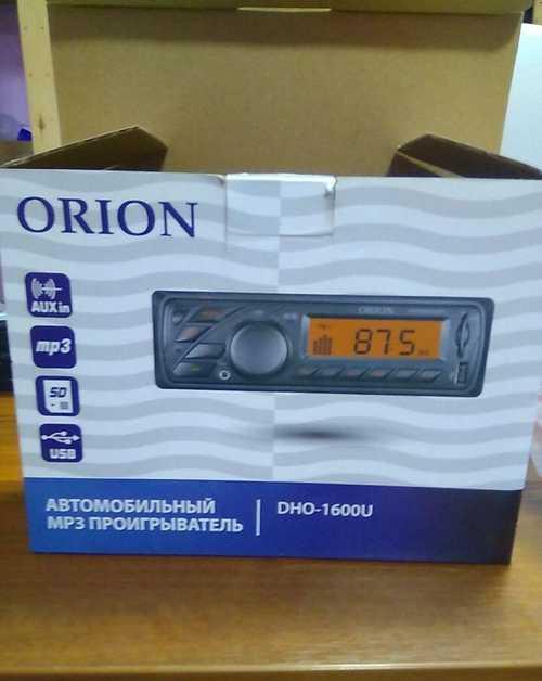 Автомагнитола orion dho 1100u инструкция