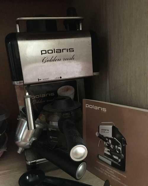 Рожковая кофеварка (кофемашина) Polaris PCM 4006A