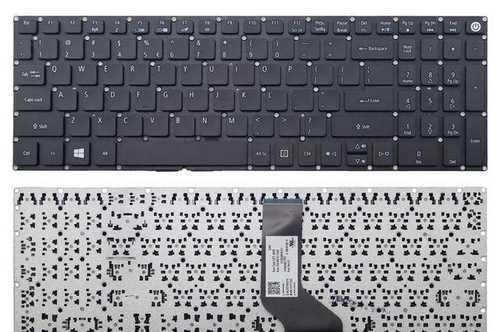 Новая клавиатура для ноутбука Acer E5 чёрная