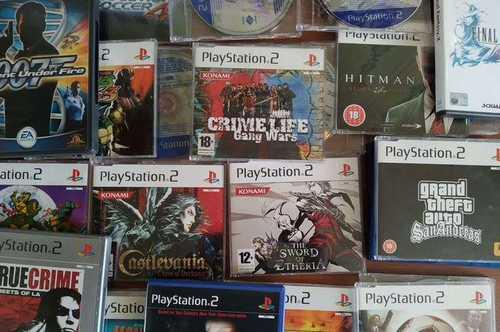 Игры для PS2 Castlevania, GTA, FFX, Promo