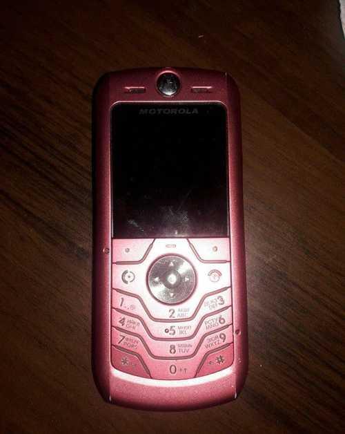 Телефон Motorola l6 pink
