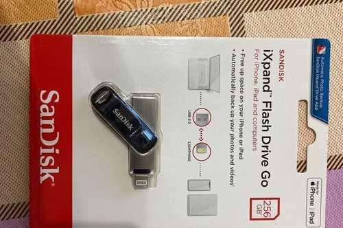 Флеш-накопитель SanDisk iXpand Flash Drive Go, 256