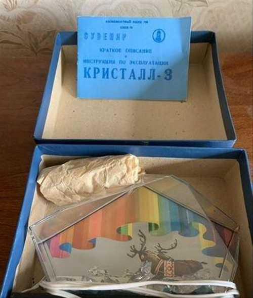 Сувенир Кристалл 3 из СССР