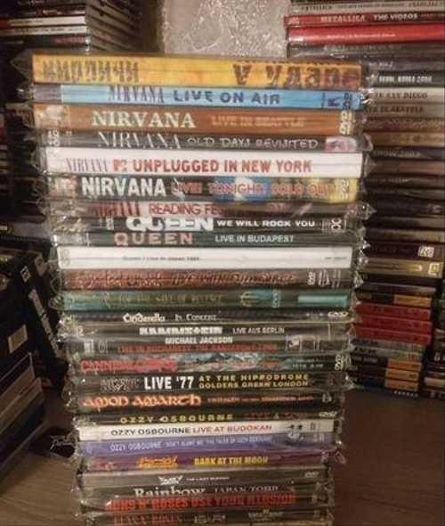DVD Концерты (Rock/Metal) Коллекция новые