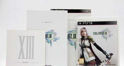 Final Fantasy xiii Collector's Edition для PS3