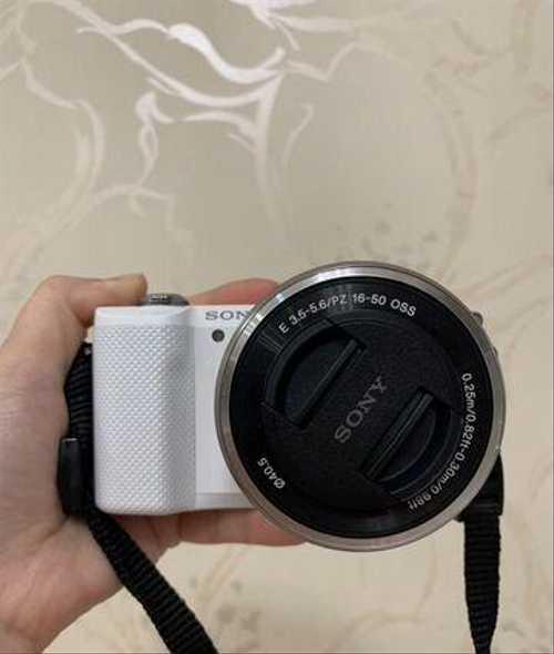 PhotoCamera Sony Alpha A5000 white 20.1Mpix 16-50m