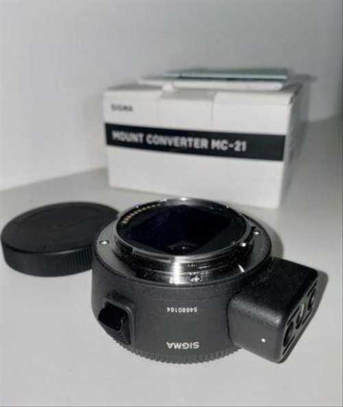 Автофокусный адаптер Sigma MC-21 Canon EF-L Lumix