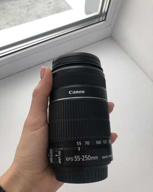 Объектив Canon ef-s 55-250 mm f/4-5.6 IS II