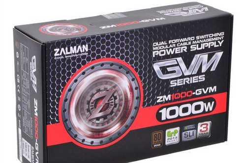 Модульный блок Zalman 1000W Bronze