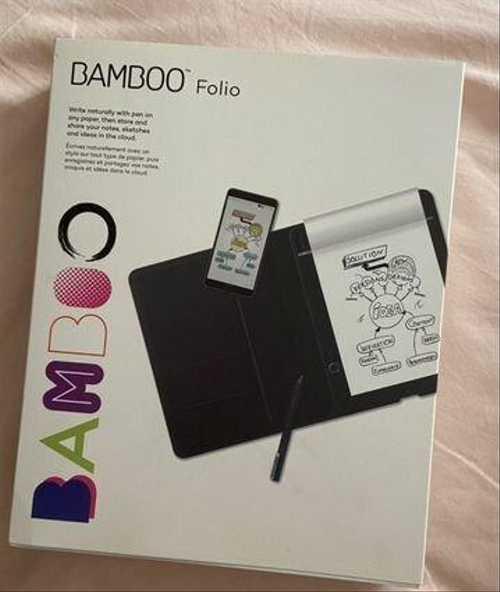 Графический планшет Wacom Bamboo Folio Small