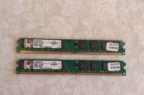 DDR2 4Gb (2x2Gb) Kingston 800MHz б/у