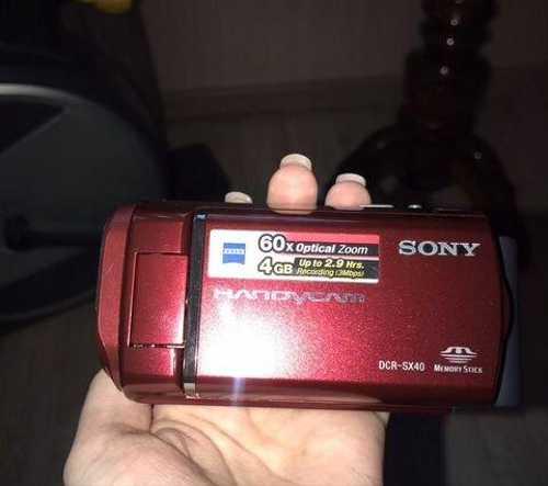 Видеокамера Sony handycam 60x optical zoom