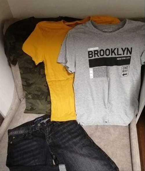 Джинсовые шорты и футболки
