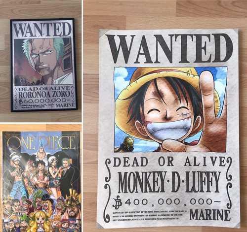 Плакаты на стену One Piece