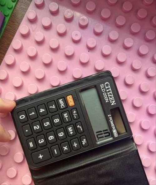 Карманный калькулятор citizen