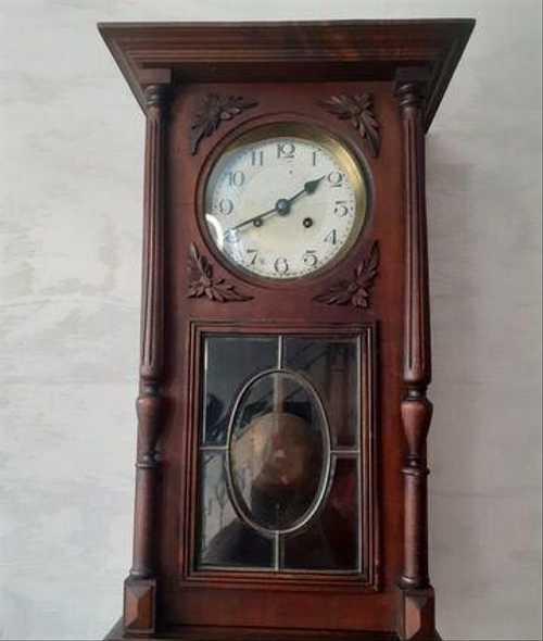 Часы старинные настенные Немецкие