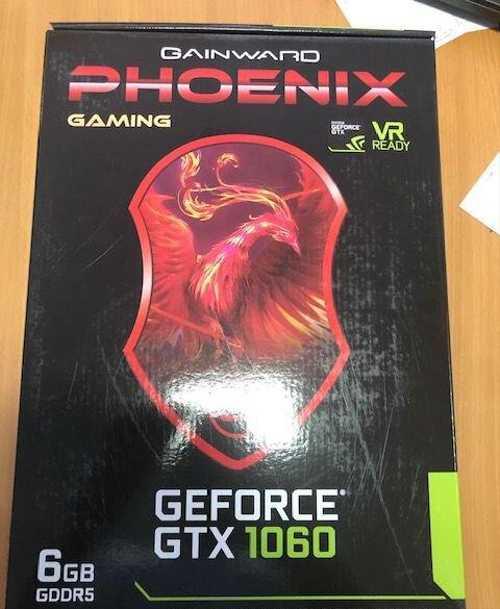 Видеокарта Gainward GeForce GTX 1060 Phoenix