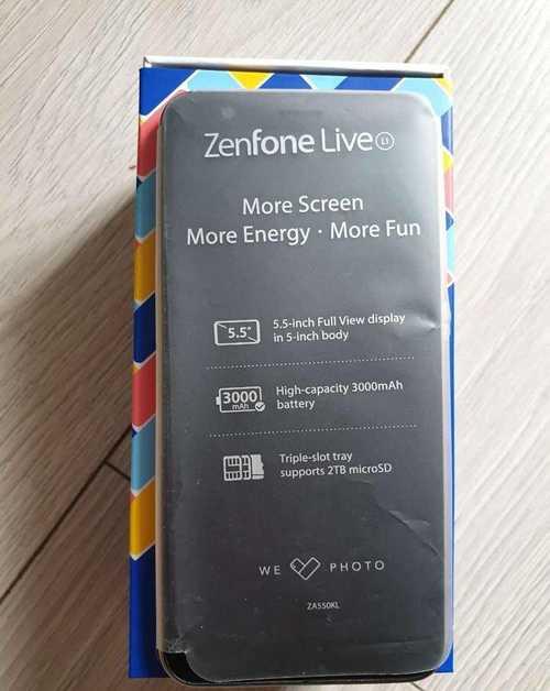 Телефон asus ZenFone Live za550KL