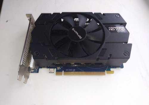 Видеокарта Sapphire HD7770 GHz edition (1гб)