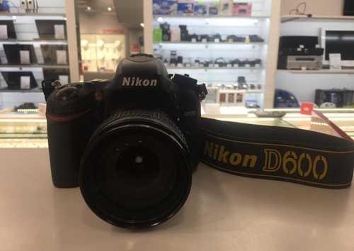 Фотоаппарат Nikon D600 Kit - Б/У