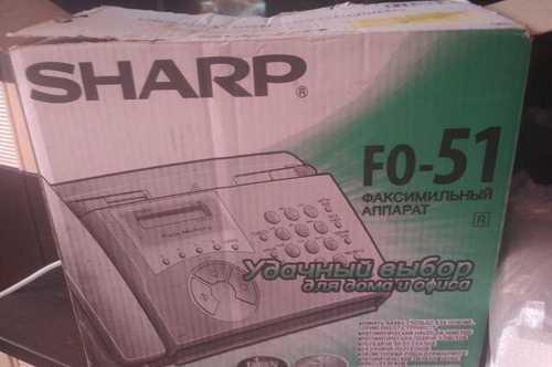 Телефон факс Sharp FO-51 новый