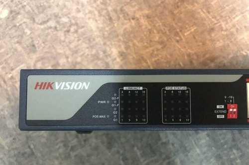 Коммутатор hikvision DS-3E0318P-E